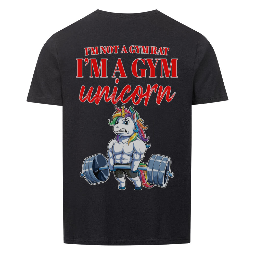 Gym Unicorn - Premium Shirt Unisex Backprint – PumpLove